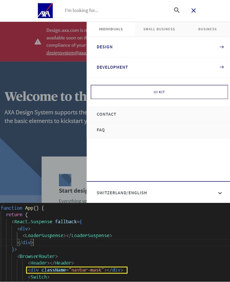 AXA Design System Website