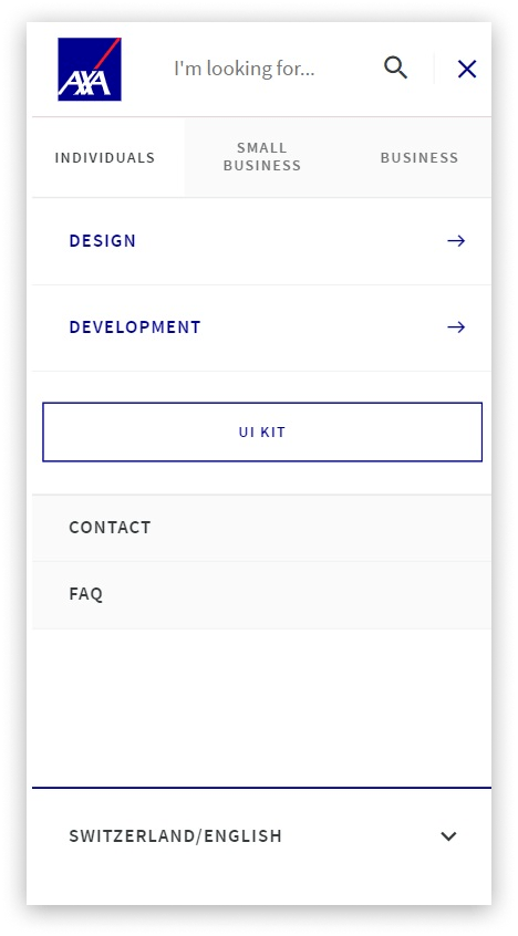 AXA Design System Website