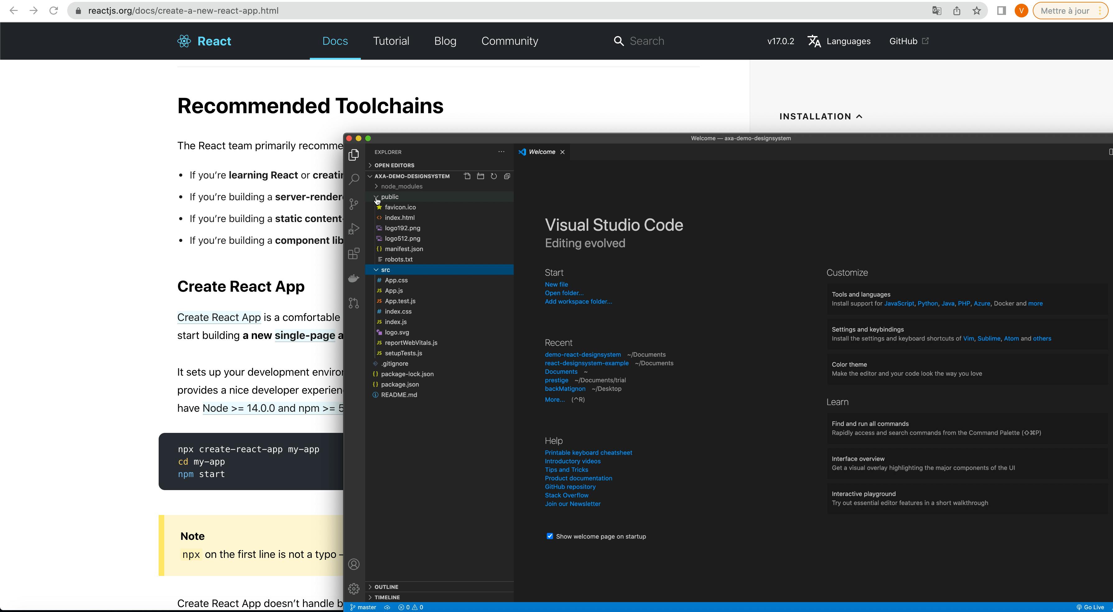 AXA Design System Website