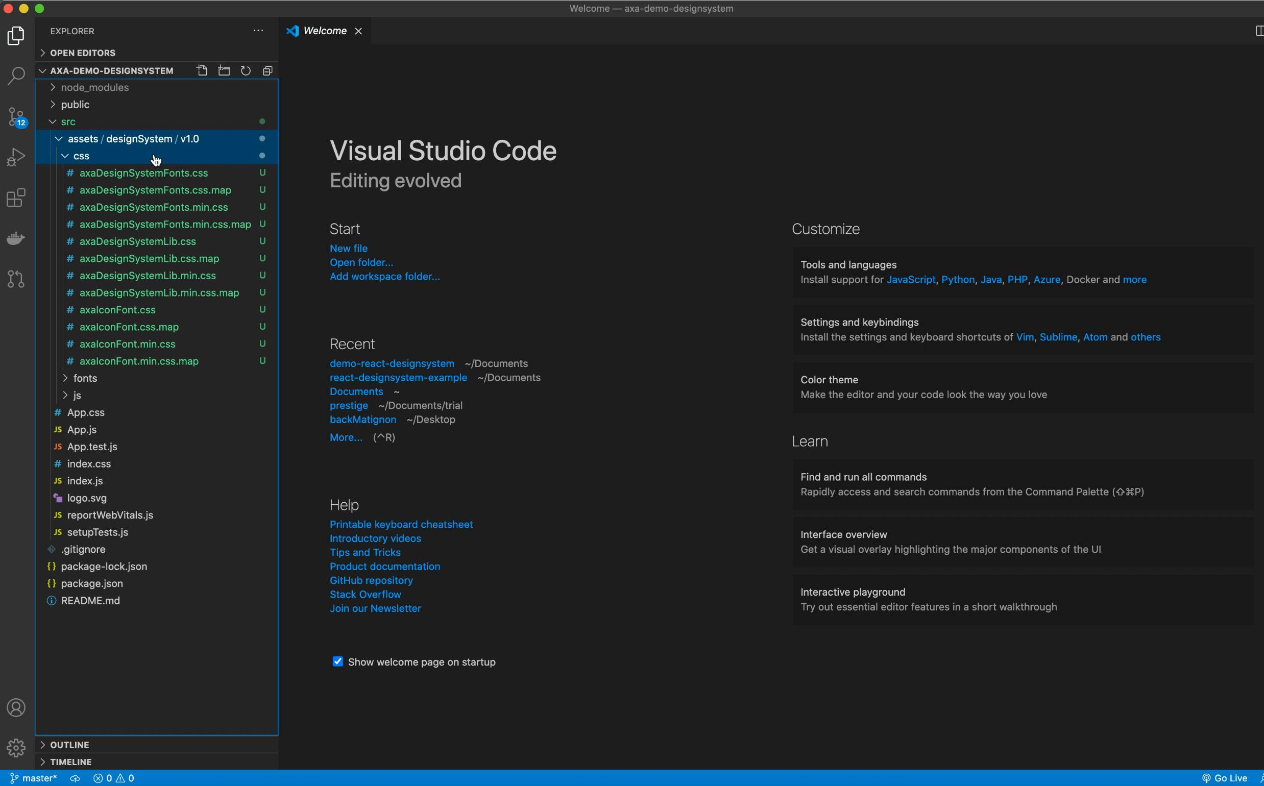 AXA Design System Website